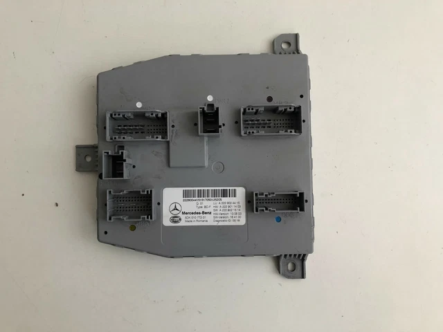 MERCEDES BENZ W222 S Class Sam Fuse Control Module Ecu A2229004415 $67. ...