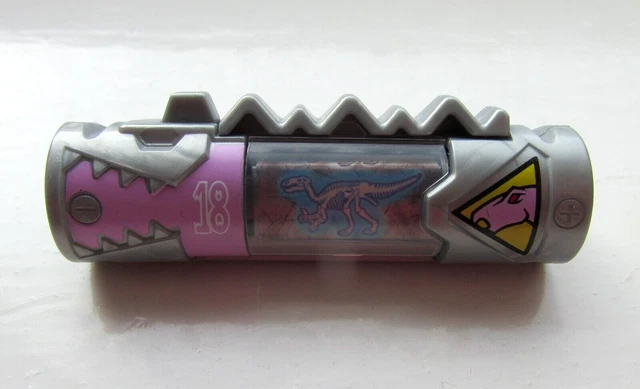 POWER RANGERS DINO Charge No' 18 Energems Charger #18 Iguanodon Pink £6 ...