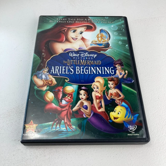 DISNEY'S THE LITTLE MERMAID: Ariels Beginning (DVD,2008,WS)~SALLY FIELD ...