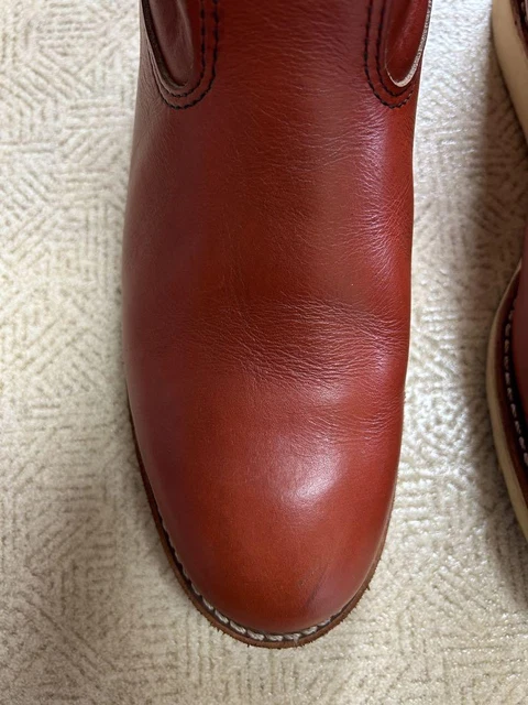 RED WING 8866 Brown Leather Pull-on Pecos Boots Made in 2011 Men's Size ...