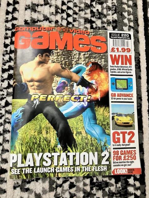 RARE CVG COMPUTER and Video Games Magazine Issue 220 March 2000 GREAT ...