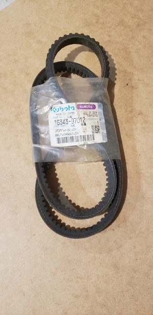 KUBOTA 41& DIESEL Engine Alternator Radiator Fan Belt 16343-97012 $40. ...