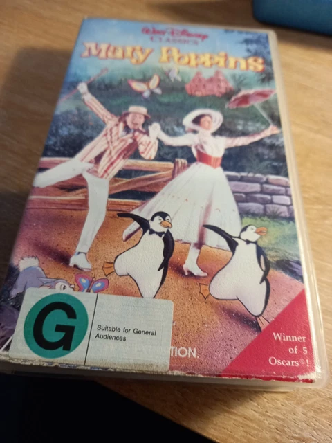 WALT DISNEY CLASSICS Mary Poppins Vhs £10.00 - PicClick UK