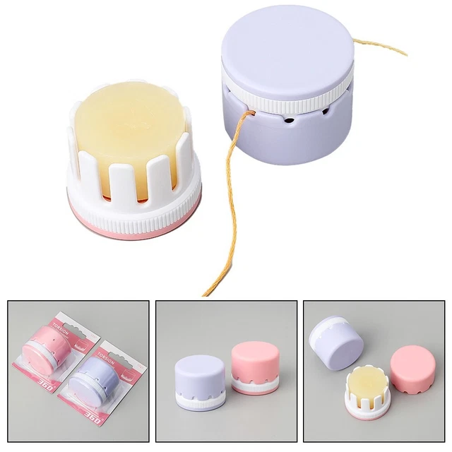 COMPACT AND PRACTICAL Sewing Beeswax Thread Conditioner for Multiple ...