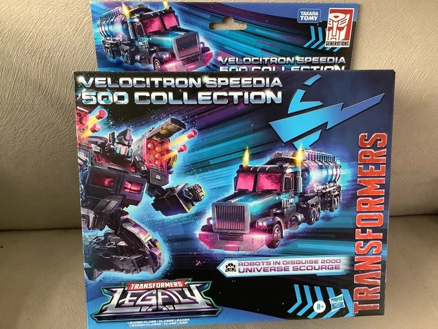 TRANSFORMERS LEGACY SCOURGE RID Universe Velocitron Speedia MISB nuovo ...