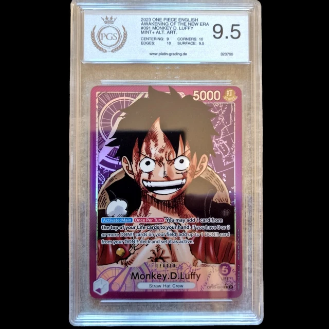 MONKEY D. RUFFY OP05-060 Awakening of the New Era Englisch Leader One ...