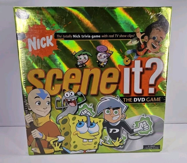 NICK SCENE IT Interactive DVD Game Nickelodeon By Screenlife - New And ...