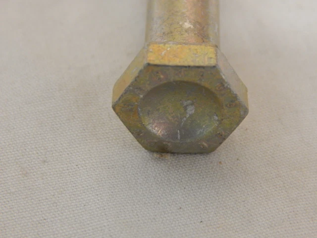 2 X AIRCRAFT Shear Bolts, Dished Hex Head, 3/8" UNF Thread, NAS1106-20D ...