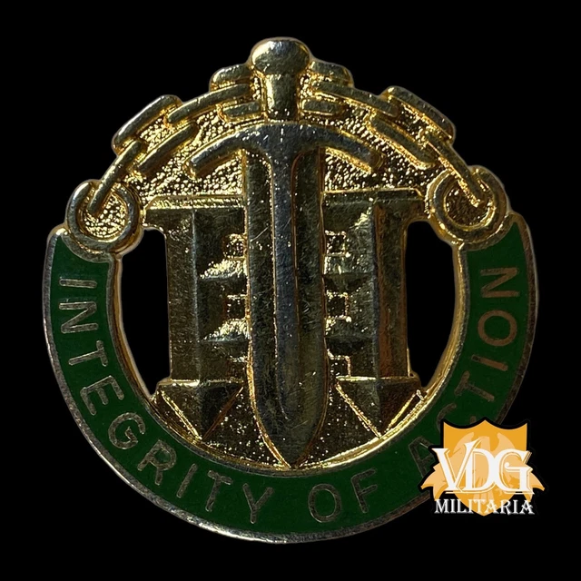 US ARMY 42ND Military Police MP Group DI Unit Crest Insignia Pin Meyer ...