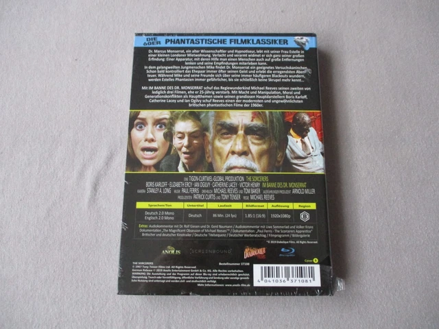 BLU-RAY - MEDIABOOK / Im Banne des Dr. Monserrat - Boris Karloff ...