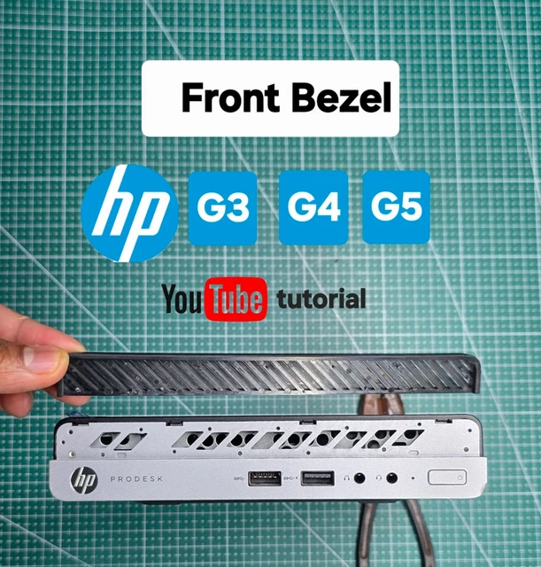 HP PRODESK ELITEDESK G3 G4 G5 Front Bezel Replacement Cover - Front ...