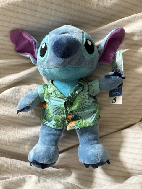 LILO AND STITCH ~ Stitch ~ Hawaiian Themed ~ Soft Toy ~ VGC 12 Inch £7. ...