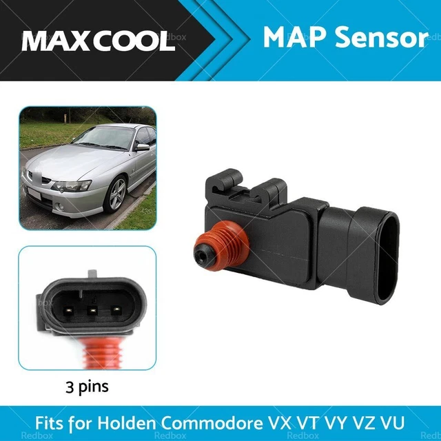 MAP SENSOR SUITABLE for HOLDEN COMMODORE V8 GEN 3 LS1 5.7L VT2 VU VX VY ...