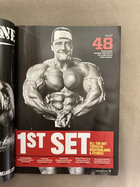 FLEX BODYBUILDING MUSCLE Fitness Magazine / Mr Olympia Phil Heath / 12 ...