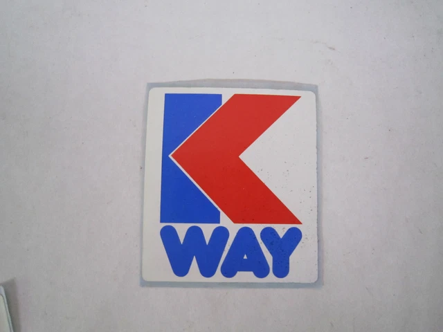 AUTOCOLLANT STICKERS VINTAGE K Way EUR 6,00 - PicClick FR