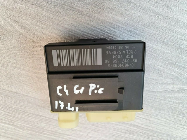 CITROEN C4 GRAND Picasso Mk2 2017 Module De Commande Relais Ventilateur ...