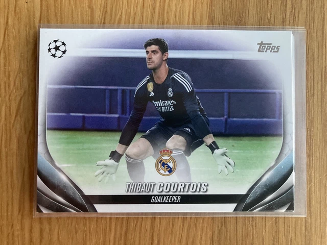 TOPPS UCC FLAGSHIP 23/24 THIBAUT COURTOIS Base Real Madrid EUR 1,00 ...