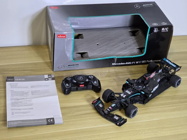 RASTAR MERCEDES F1 RC Car 1/12 Mercedes AMG Remote Control Car Lewis ...