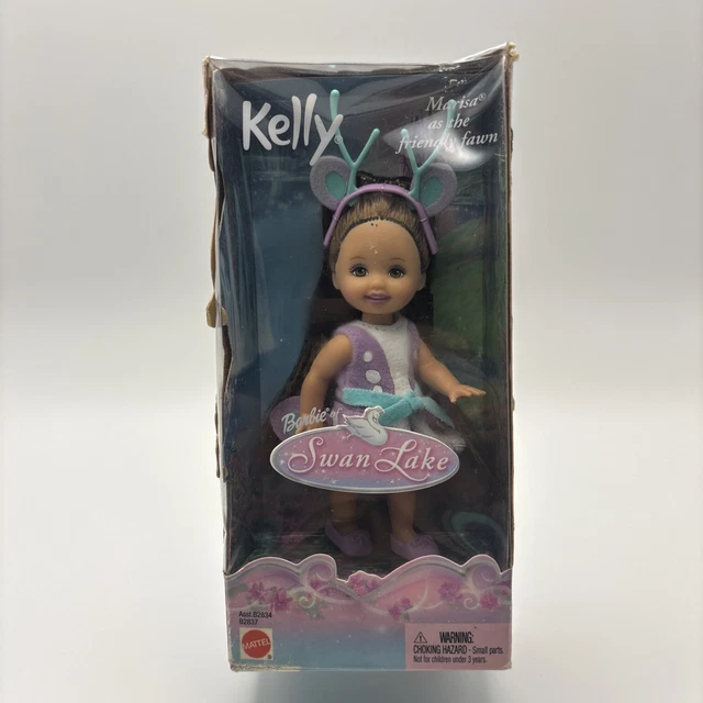 MATTEL 2003 BARBIE Kelly Club Swan Lake Marisa As The Friendly Fawn ...