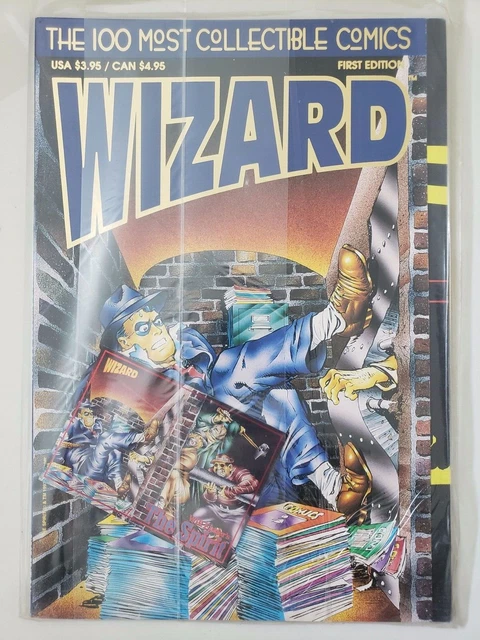 WIZARD 100 MOST Collectible Comics Magazine 1993 First Edition Bagged ...