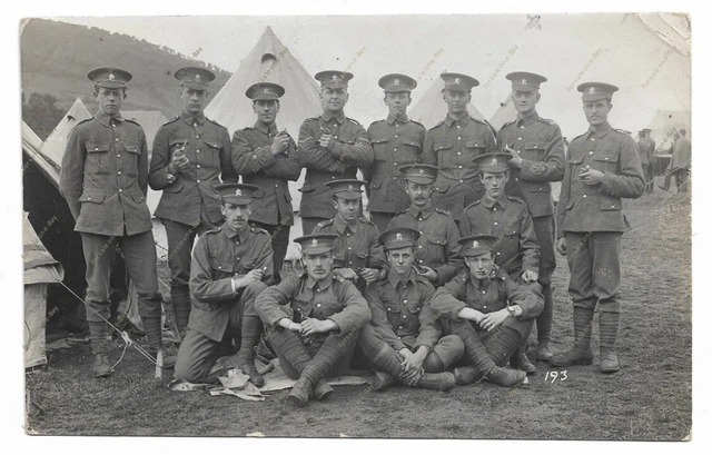PRE-WW1 PHOTO ARTISTS Rifles soldiers 28th Battalion London Regiment ...