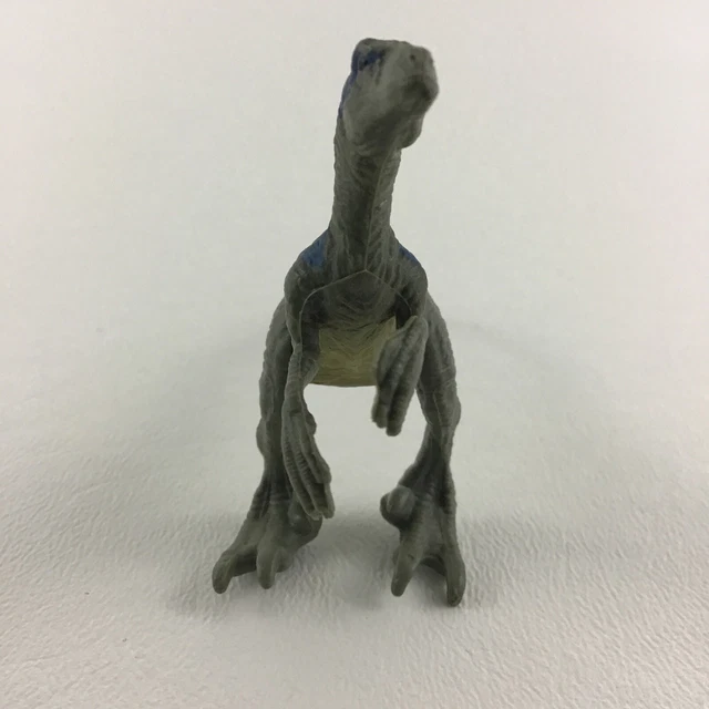 JURASSIC WORLD VELOCIRAPTOR Blue Mini Dino Raptor Blind Bag 2" Figure ...