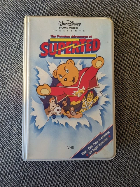WALT DISNEY HOME Video: The Further Adventures of SUPERTED (VHS, 1983 ...