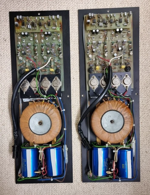 MERIDIAN M2 ACTIVE SPEAKERS & STANDS Both Amplifier section only £99.00 ...