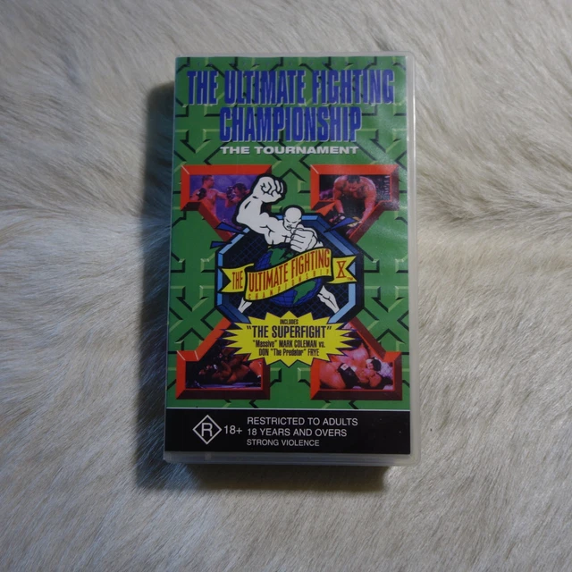 THE ULTIMATE FIGHTING CHAMPIONSHIP X Vhs UFC X UFC Vhs UFC Tournament ...