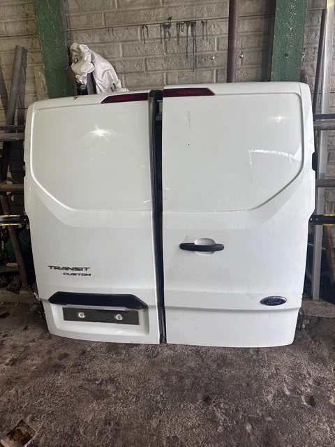 FORD TRANSIT CUSTOM rear doors white £414.72 - PicClick UK