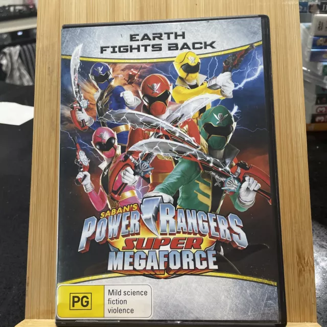 POWER RANGERS SUPER Megaforce Earth Fights Back DVD Region 4 PAL $15.00 ... POWER RANGERS SUPER Megaforce Earth Fights Back DVD Region 4 PAL $15.00 ...