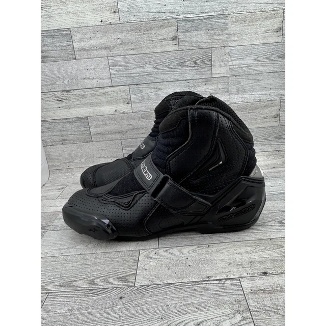 ALPINESTARS SMX-1 R Vented Motorcycle Boots Black Men Size 8 EUR 42 ...