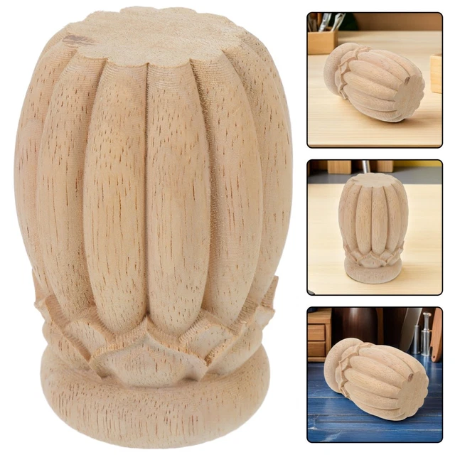 EUROPEAN STYLE WOOD Carving Columns Furniture Making Finials DIY Crafts ...