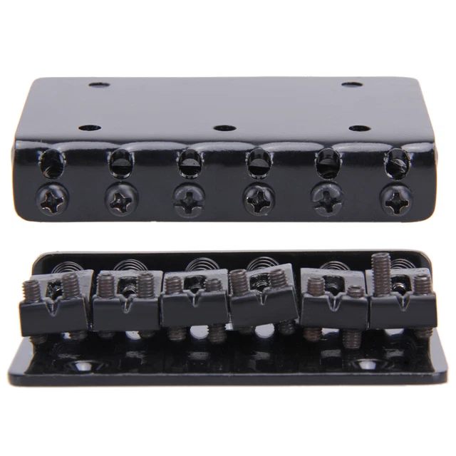 HARDTAIL BRIDGE TOP Load 65mm Electric Guitar Bridge with 5 Screws ...