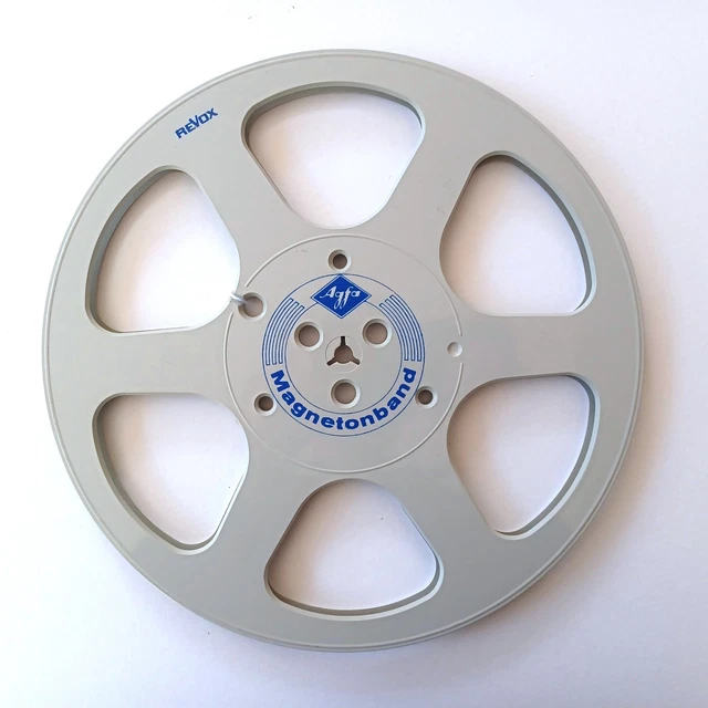 RARE VINTAGE REVOX Agfa Magnetonband Reel To Reel 10.5" 1/4" Empty Reel ...