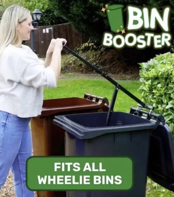 BIN BOOSTER, RUBBISH Press, Wheelie Bin Compactor, Bin Crusher💥 £21.50 ...