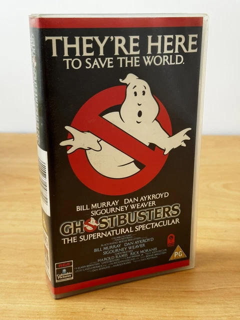 GHOSTBUSTERS VHS 1984 Bill Murray, Dan Aykroyd. RCA Columbia CVT20488 ...