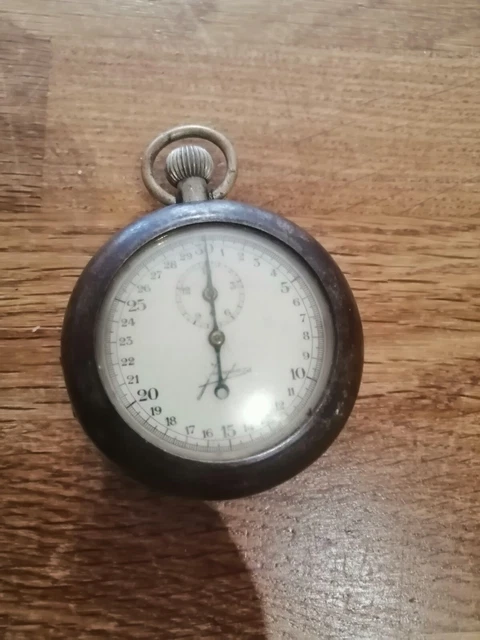WW2 GERMAN BOMB Timer Wehrmacht Luftwaffe Stopwatch Wwii Watch Junghans ...