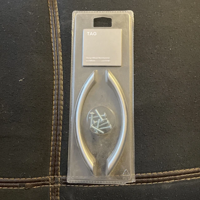 IKEA TAG DRAWER Pull Mikael Warnhammer X2, 800.702.54, 128mm, 5 1/16 ...