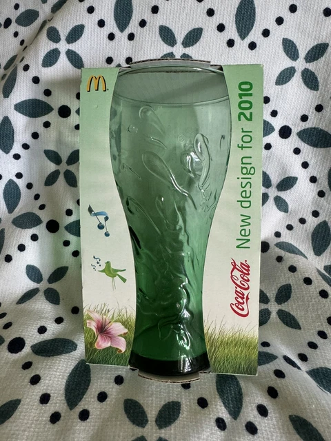 RARE LIMITED EDITION Green McDonalds Coca Cola Glass - New Design For ...