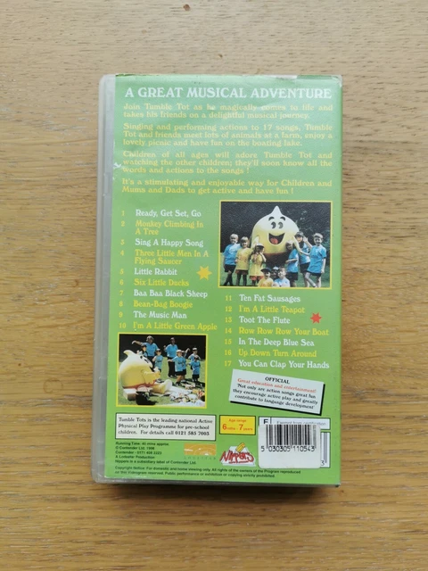 TUMBLE TOTS ACTION Song Adventure, VHS Video Tape £9.99 - PicClick UK