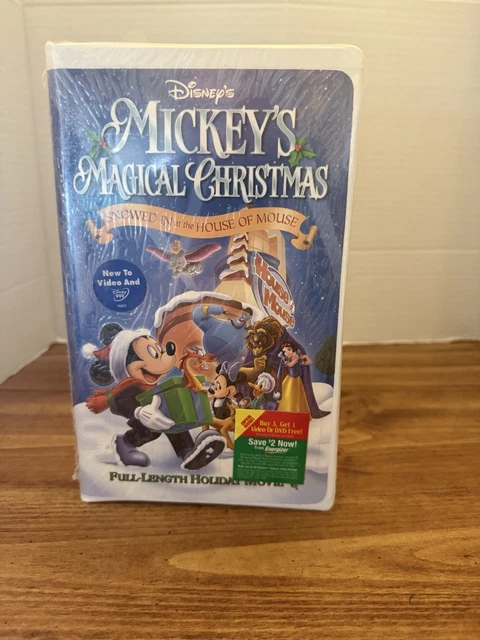 MICKEYS MAGICAL CHRISTMAS: Snowed In at the House of Mouse (VHS, 2001 ...