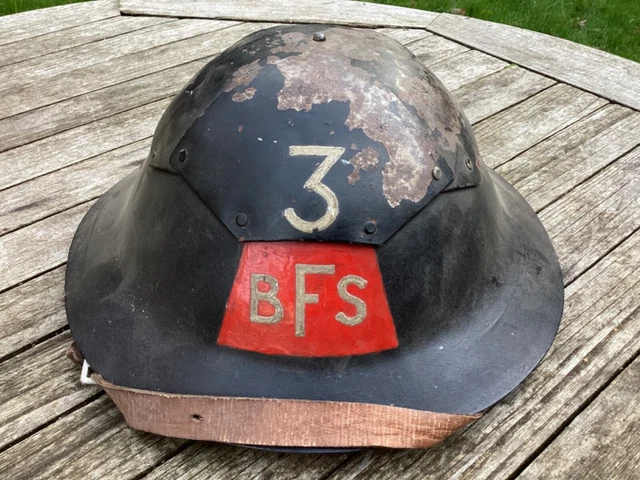 RARE VERY ORIGINAL ww2 fibre Cromwell Homefront BFS fire service unit ...