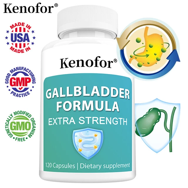 GALLBLADDER FORMULA | 30/60/120 Capsules | Digestive Enzyme Complex £7.67 - PicClick UK