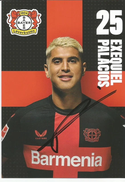 EXEQUIEL PALACIOS Bayer Leverkusen Saison 2023/24 EUR 2,02 - PicClick FR