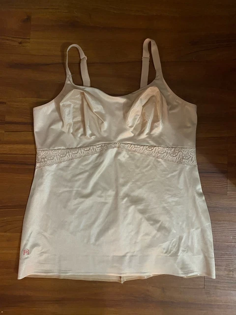 RUBY RIBBON LACE Cami Women's 48 Nude Style 3024 Shapewear Camisole ...