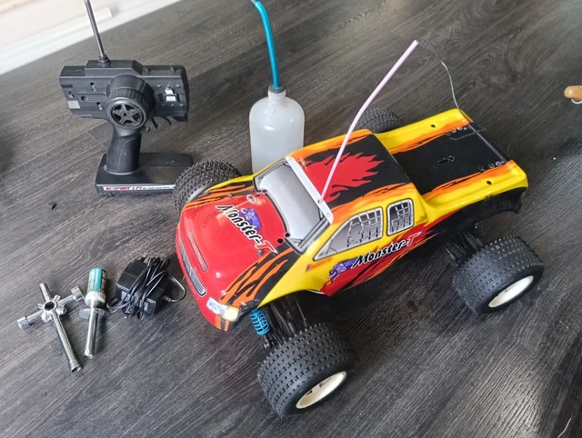 FAST NITRO TRUCK car 1:10 4WD CEN ACME Condor Conquistador Monster RC 1 ...