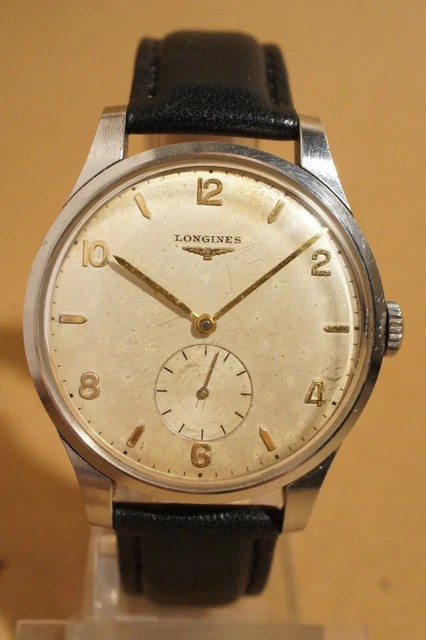 LONGINES OVERSIZE (37MM) EN ACIER, CALIBRE 12.68 Z, 1952 EUR 930,00 ...