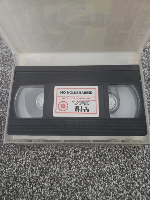 NO HOLDS BARRED Film Movie Wrestling Vhs Video Tape Wwf Wwe Hulk Hogan ...