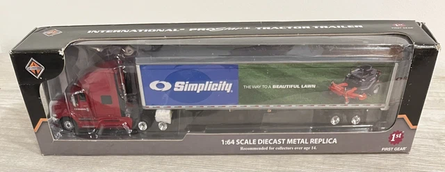 69-0202 1ST GEAR International ProStar+ Tractor with 53 Trailer ...